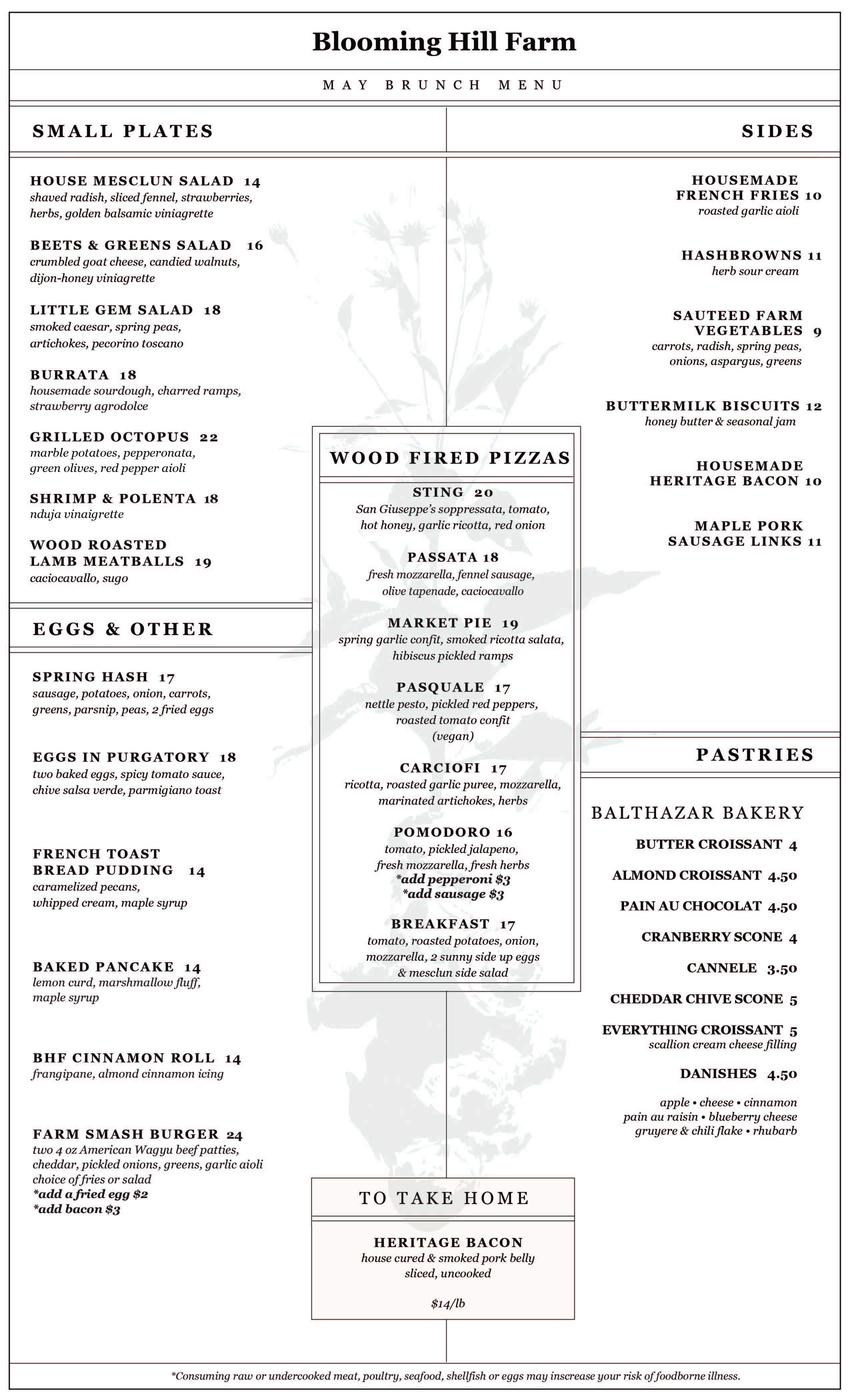 Blooming Hill Farm | Dining