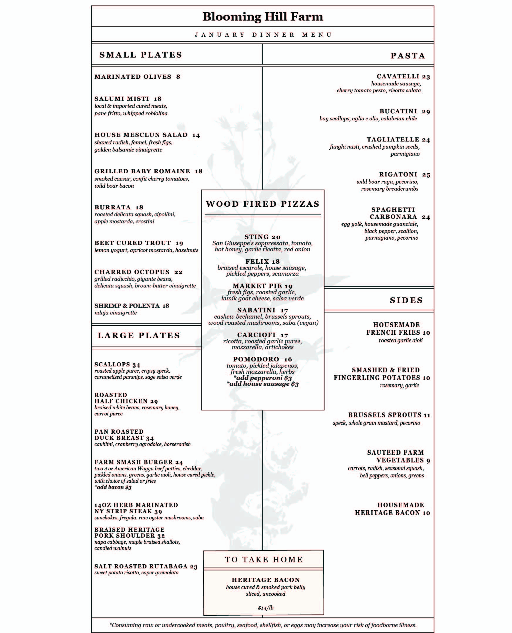 Blooming Hill Farm | Dining