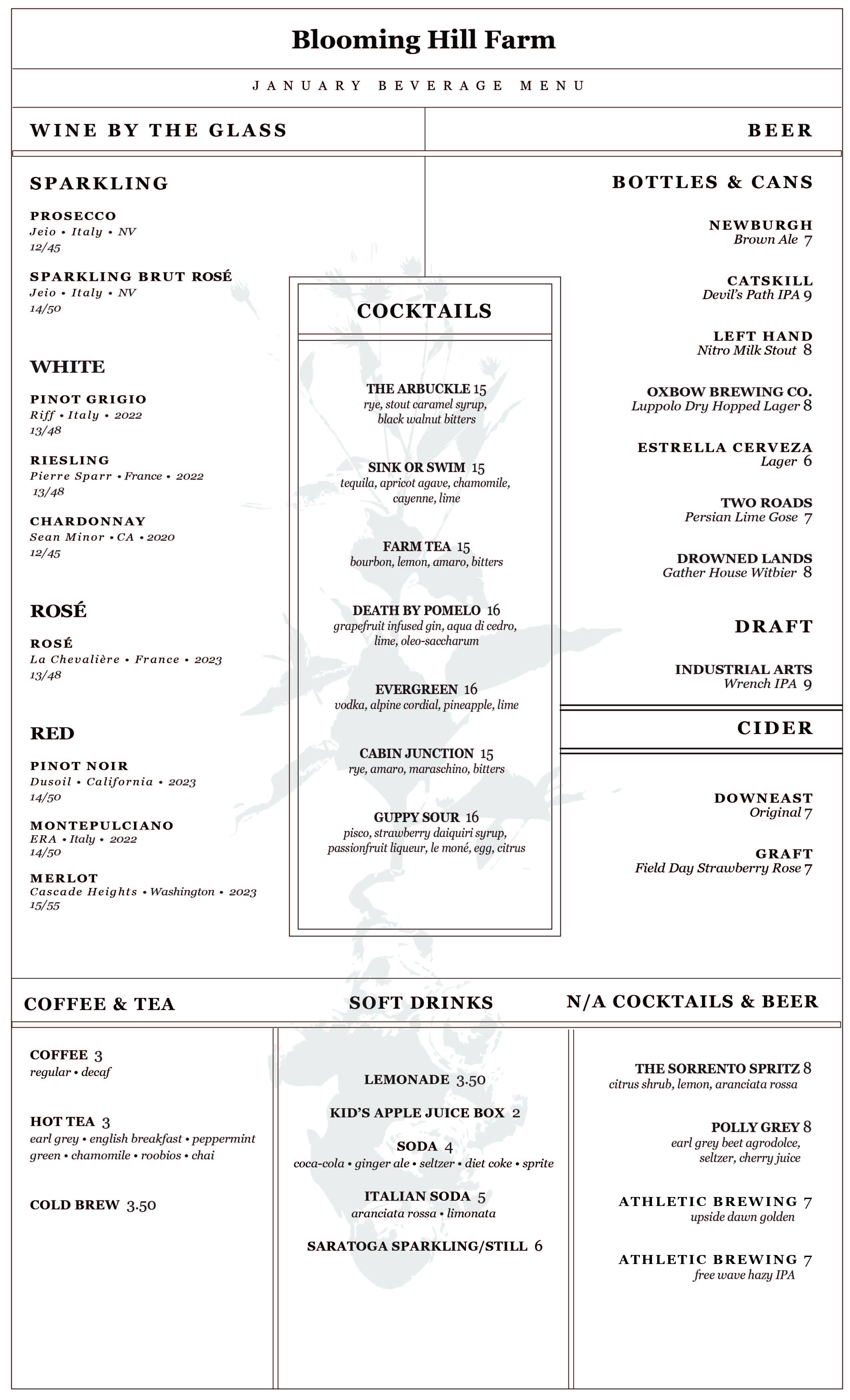 Blooming Hill Farm | Dining