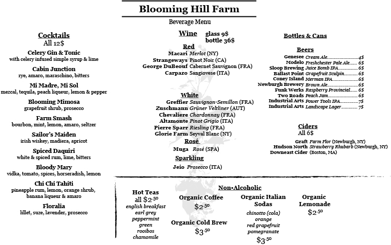 Blooming Hill Farm | Dining