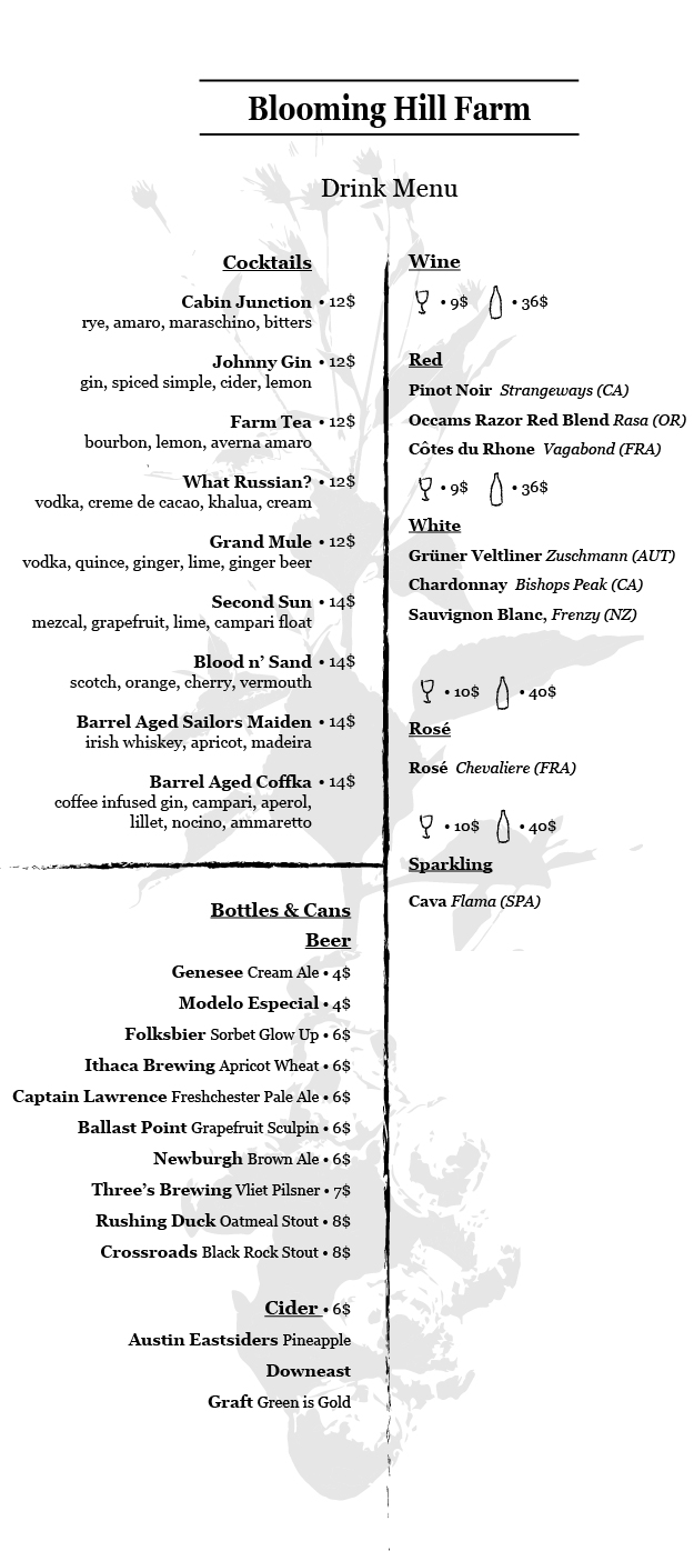 Blooming Hill Farm | Dining