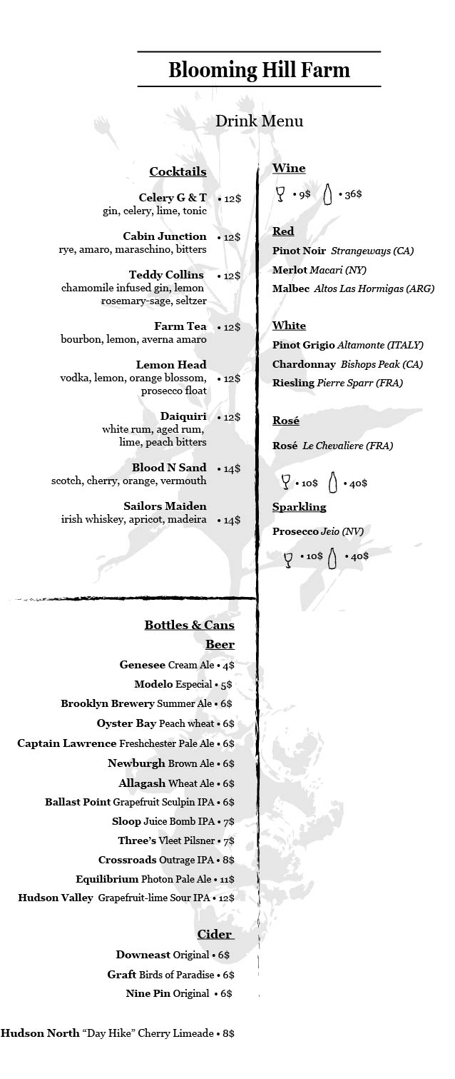 Blooming Hill Farm | Dining