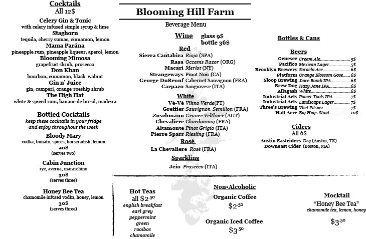 Blooming Hill Farm | Dining
