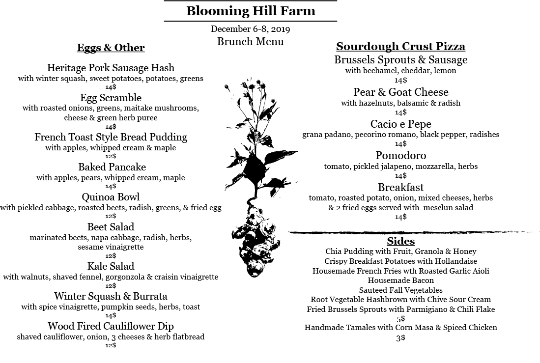 Blooming Hill Farm | Dining